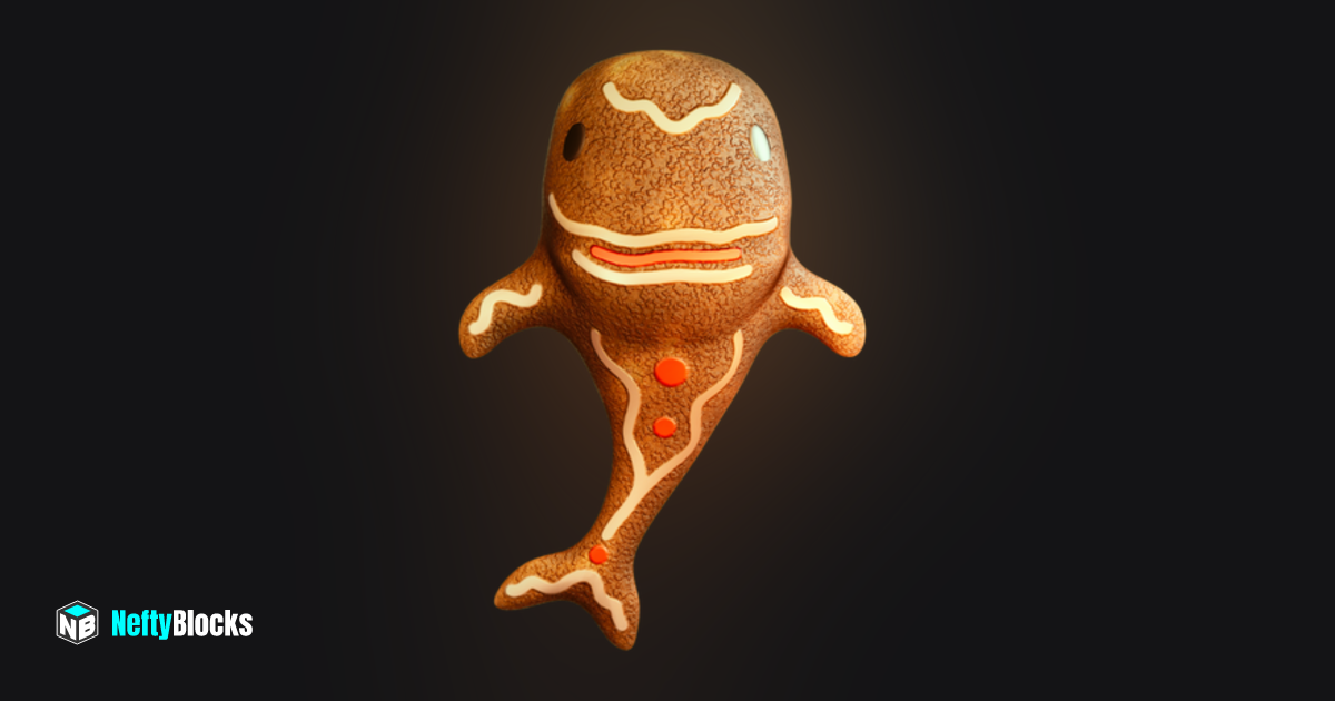 Gingerbread Whalo | NeftyBlocks | The #1 Trade to Earn NFT Marketplace ...