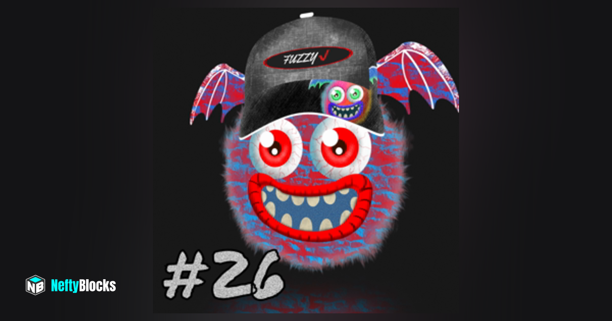 Brick Fuzzy #22 | NeftyBlocks | The #1 Trade to Earn NFT Marketplace on WAX