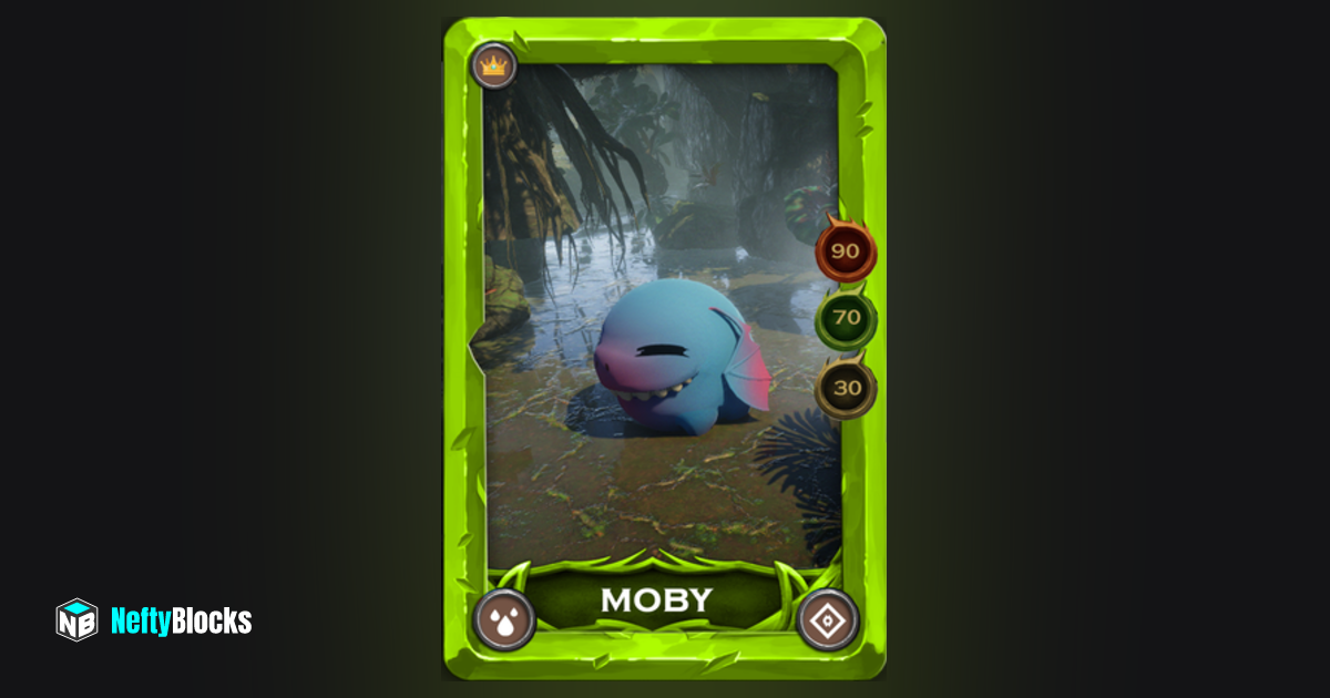 Moby #19 | NeftyBlocks | The #1 Trade to Earn NFT Marketplace on WAX