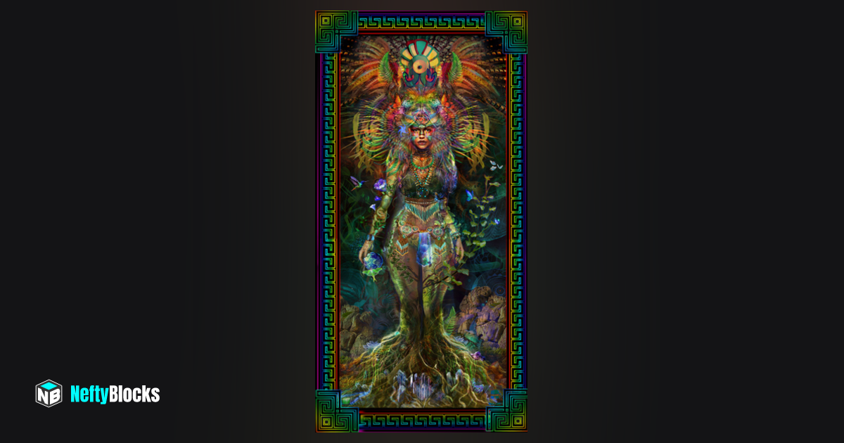 Gaia the Earth Goddess III | NeftyBlocks | The #1 Trade to Earn NFT ...