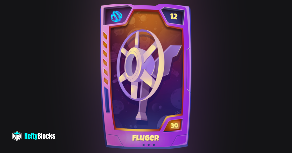 Fluger #1995 | NeftyBlocks | The #1 Trade to Earn NFT Marketplace on WAX