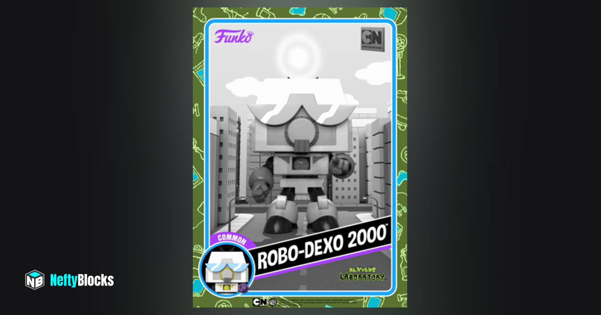 Robo-Dexo 2000 #1198 | NeftyBlocks | The #1 Trade to Earn NFT ...