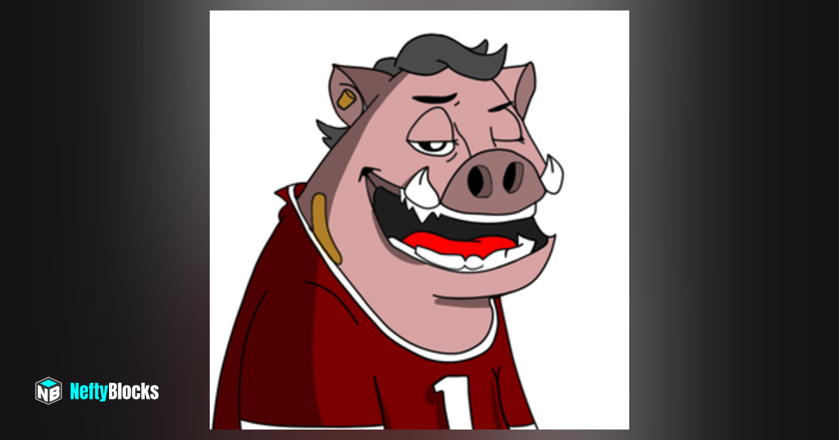 Razorback Pork #122 | NeftyBlocks | The #1 Trade to Earn NFT ...