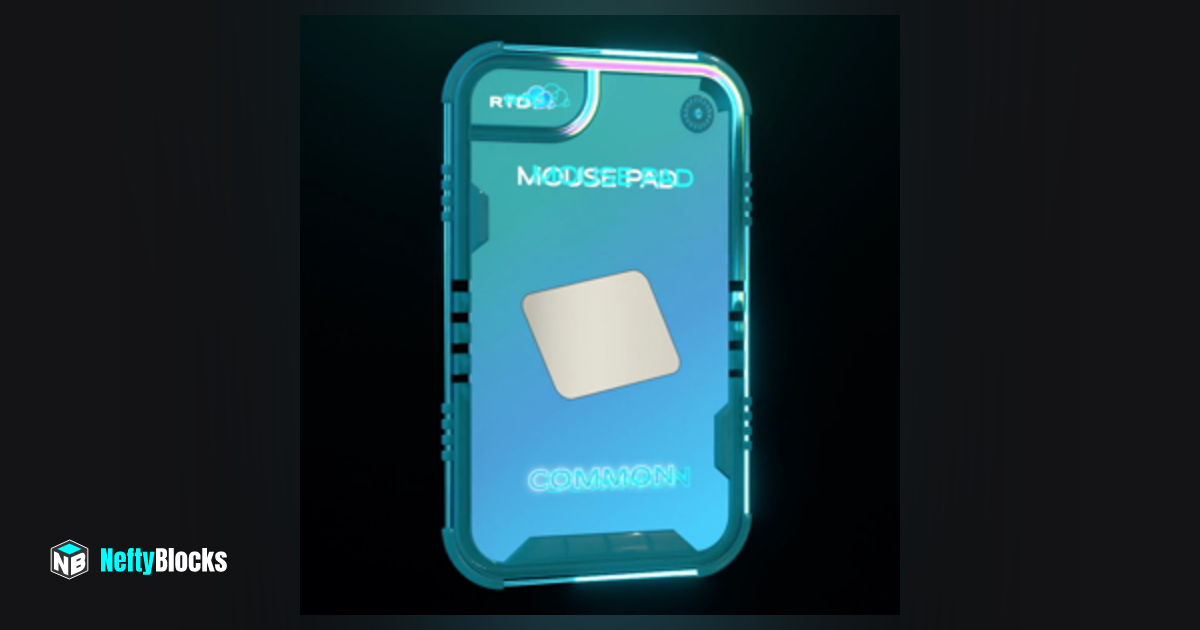 Mouse Pad #1 | NeftyBlocks | The #1 Trade to Earn NFT Marketplace on WAX