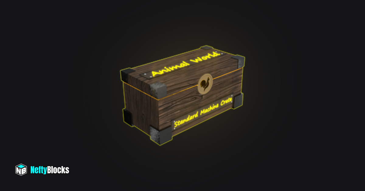 Standard Machine Crate V.1 #1319 | NeftyBlocks | The #1 Trade to Earn ...