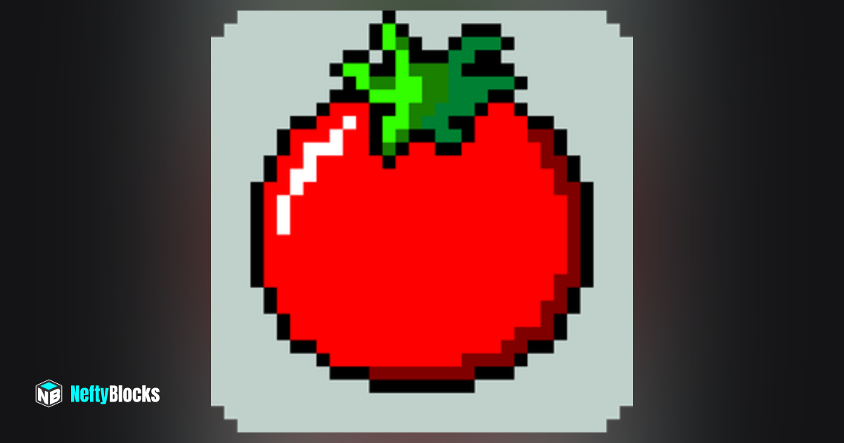 Round Tomato #411 | NeftyBlocks | The #1 Trade to Earn NFT Marketplace ...