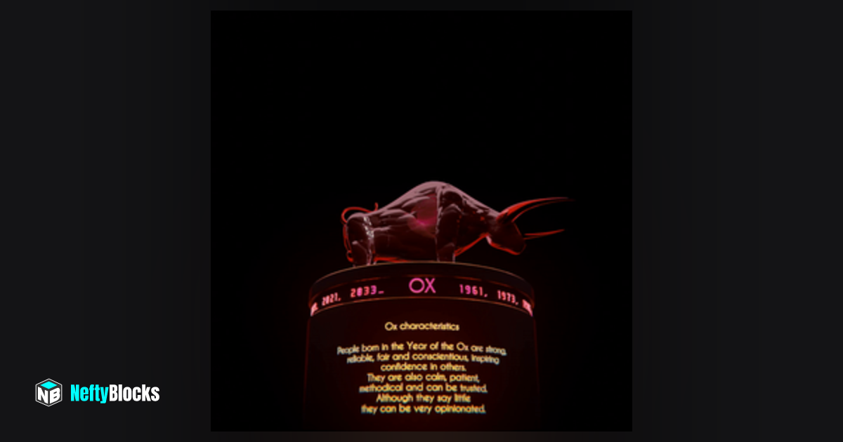 Fire OX #15 | NeftyBlocks | The #1 Trade to Earn NFT Marketplace on WAX