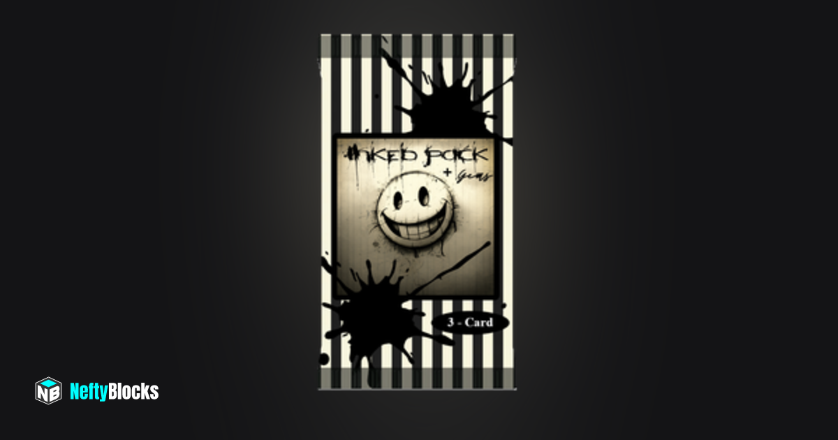 Inked Pack + Gems - Pack of 3 - Series 1 #161 | NeftyBlocks | The #1 Trade to Earn NFT ...