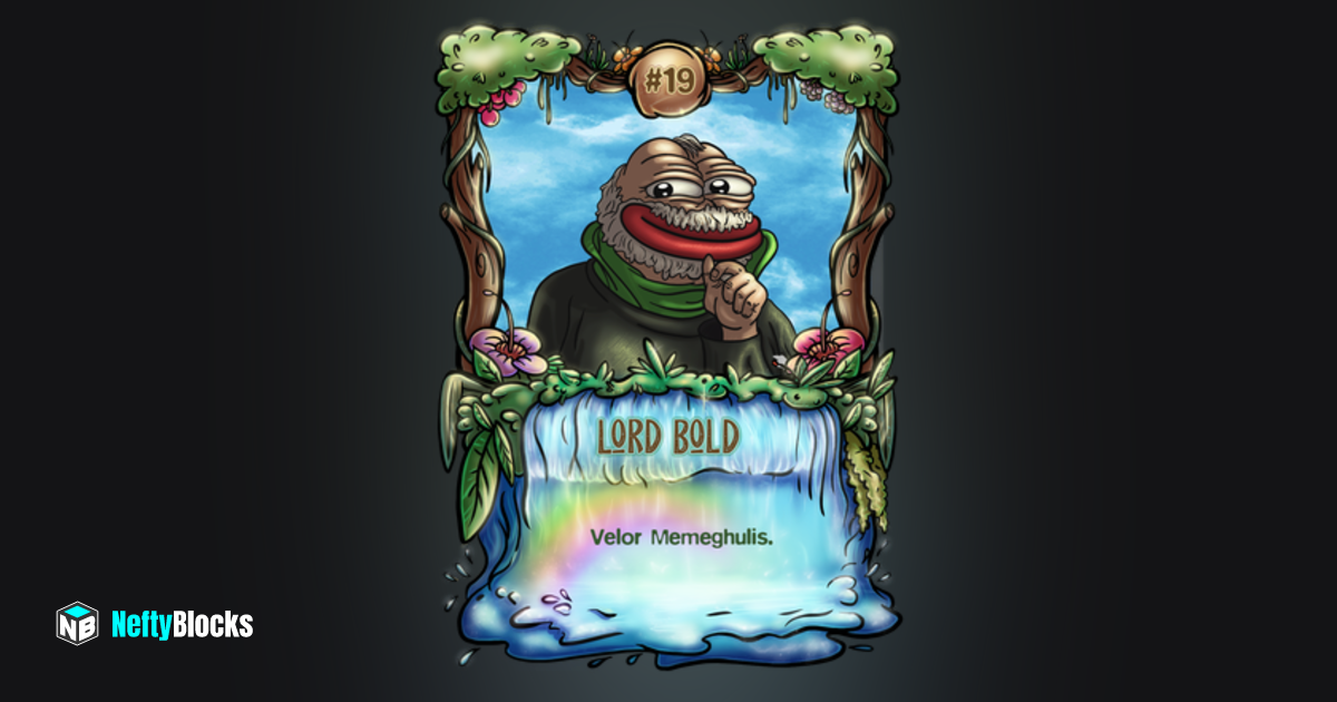 Lord Bold | NeftyBlocks | The #1 Trade to Earn NFT Marketplace on WAX