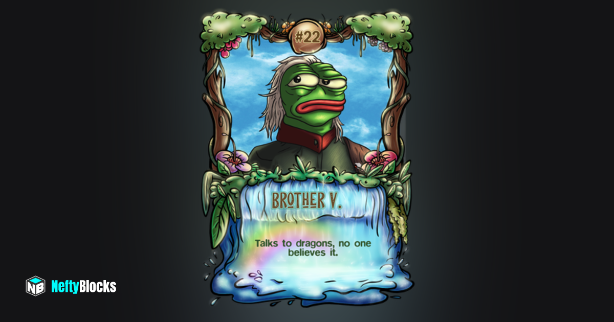 Brother V. | NeftyBlocks | The #1 Trade to Earn NFT Marketplace on WAX