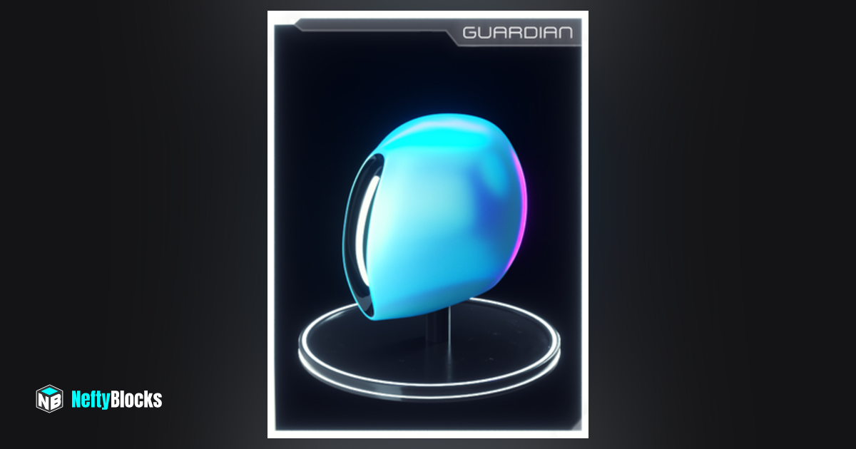 Guardian's Helmet #1871 | NeftyBlocks | The #1 Trade to Earn NFT ...