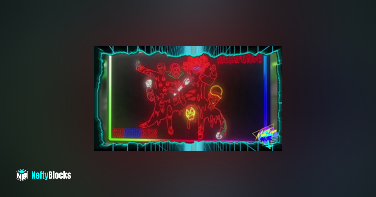 CroNeonberg MetaForce #18 | NeftyBlocks | The #1 Trade to Earn NFT ...