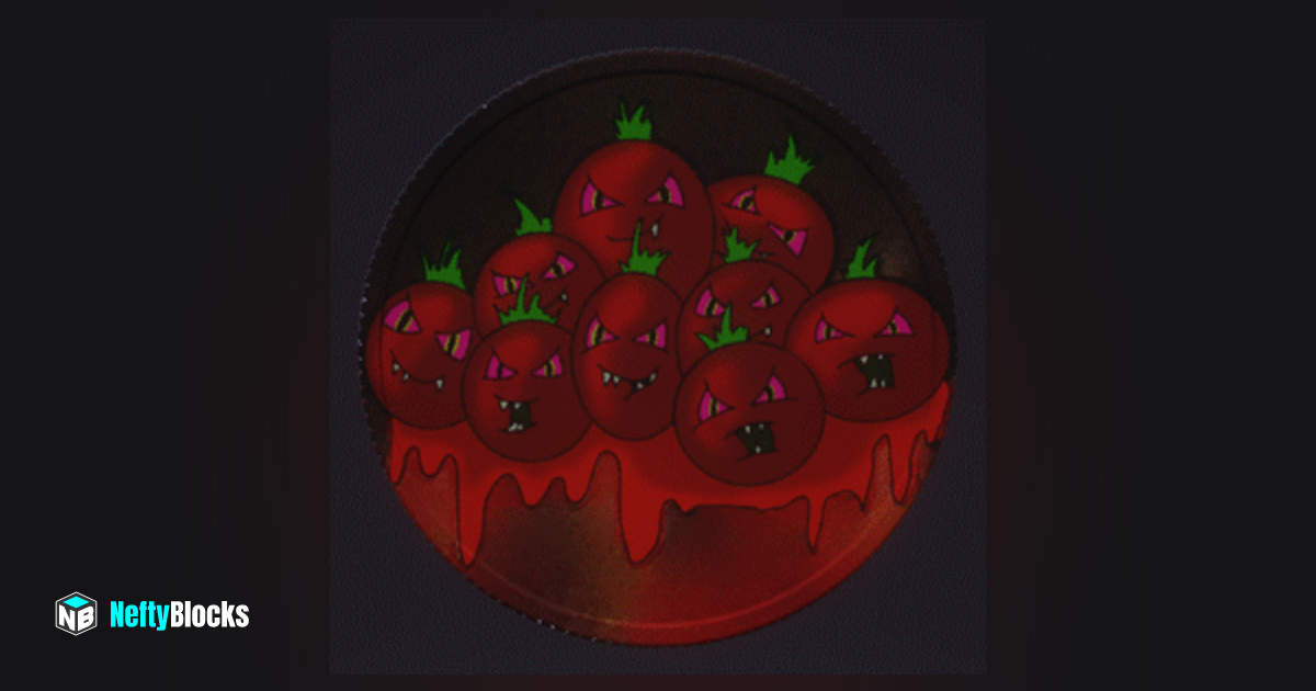 Tomato Coin #47 | NeftyBlocks | The #1 Trade to Earn NFT Marketplace on WAX