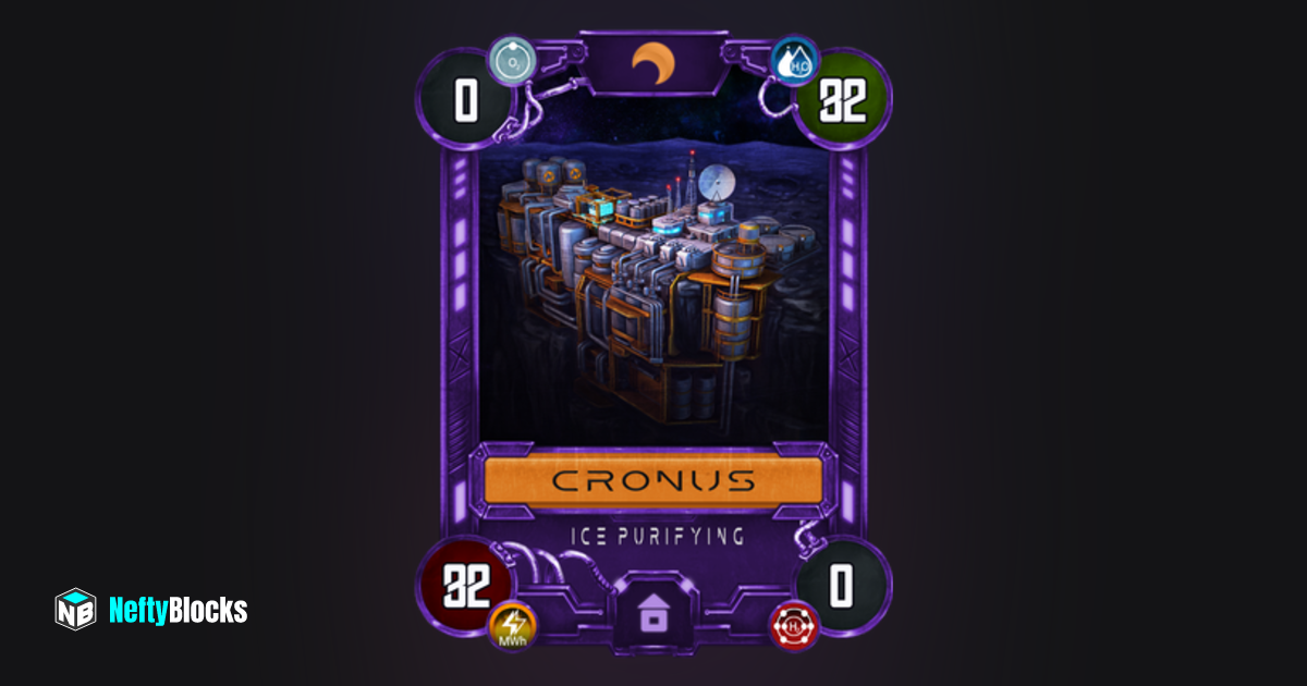 Cronus #49 | NeftyBlocks | The #1 Trade to Earn NFT Marketplace on WAX