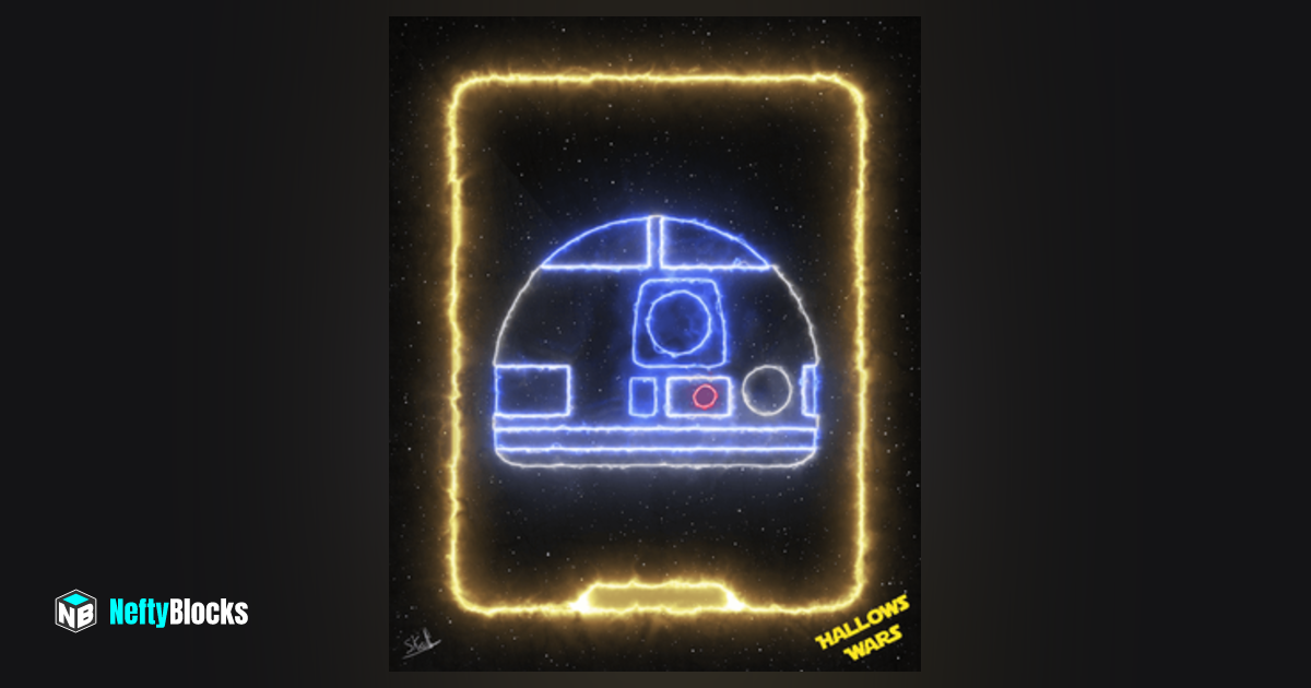 [ Hallows Wars ] - Droid 001 | NeftyBlocks | The #1 Trade to Earn NFT ...