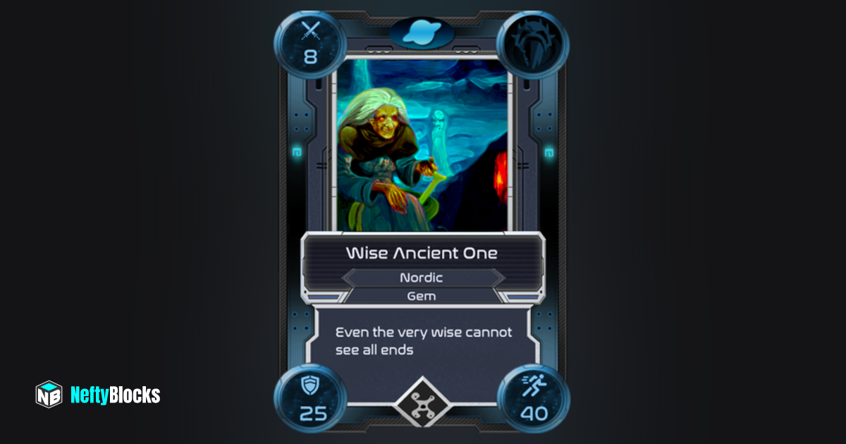 Wise Ancient One #1414 | NeftyBlocks | The #1 Trade to Earn NFT ...