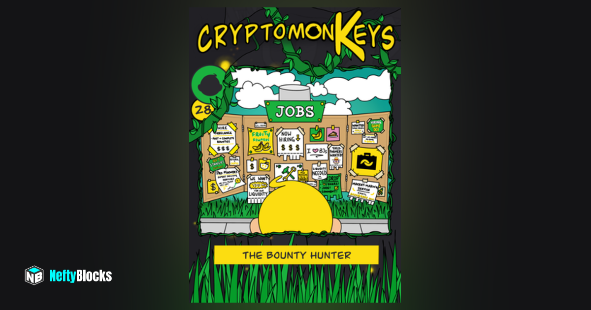 The Bounty Hunter #8955 | NeftyBlocks | The #1 Trade to Earn NFT ...
