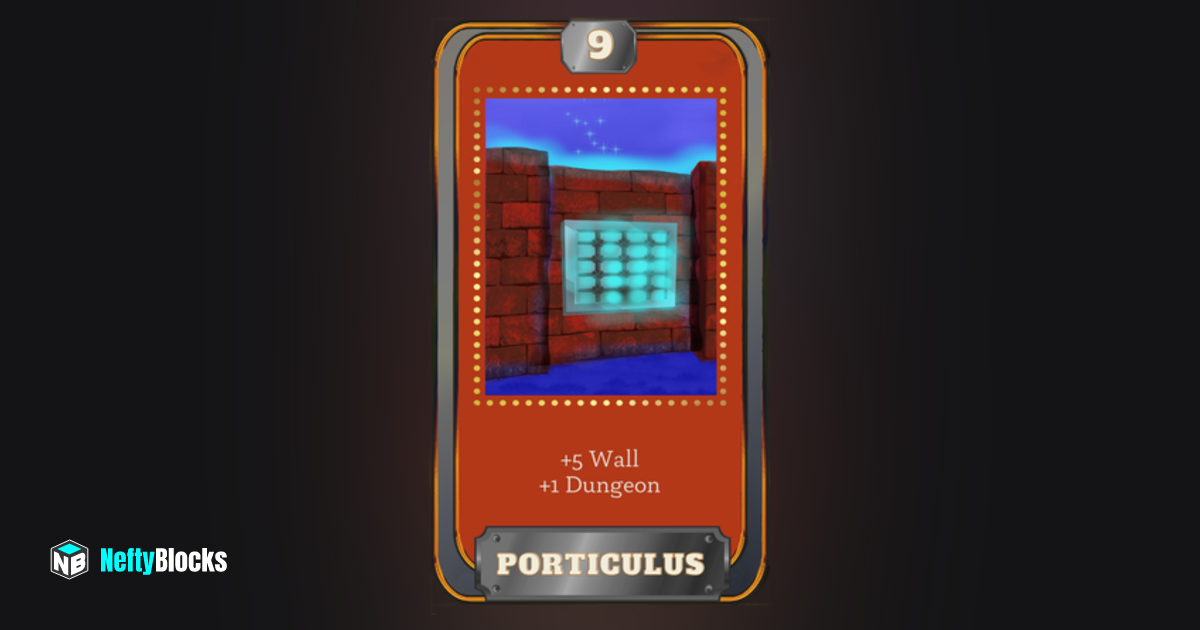 Porticulus #27 | NeftyBlocks | The #1 Trade to Earn NFT Marketplace on WAX