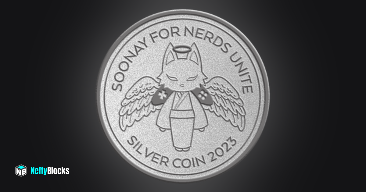 Team Nerds Unite 2023 Coin - Silver | NeftyBlocks | The #1 Trade to ...