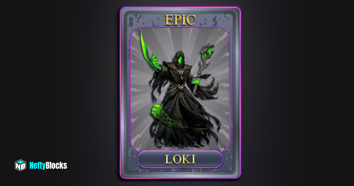 Loki | NeftyBlocks | The #1 Trade to Earn NFT Marketplace on WAX