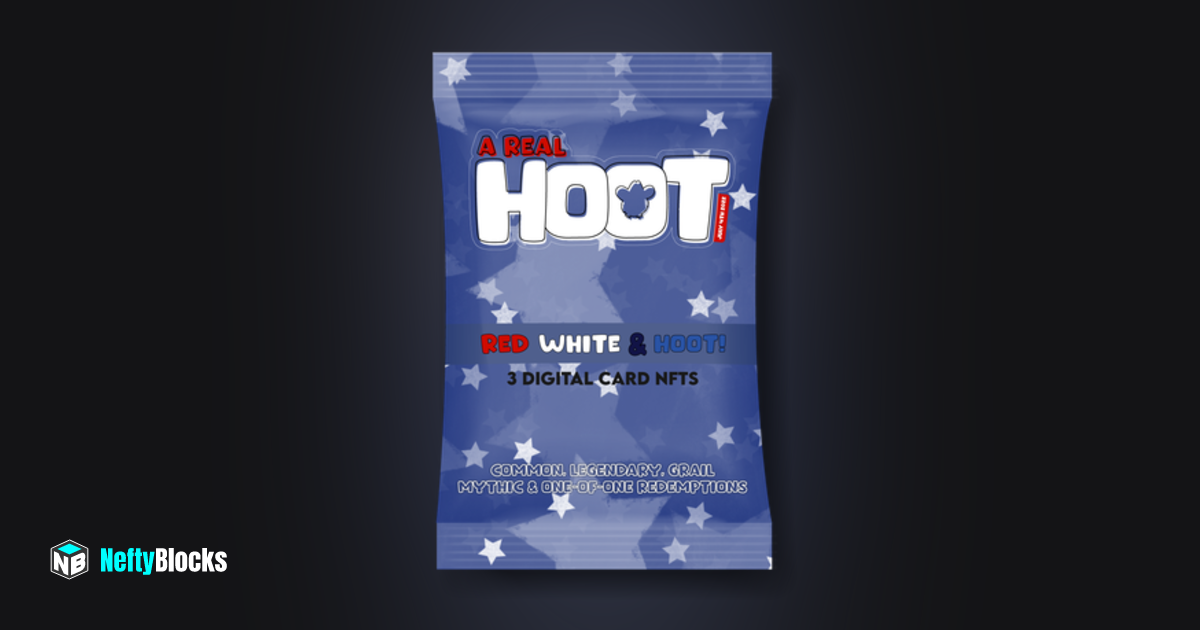 Red, White & HOOT Pack #1 | NeftyBlocks | The #1 Trade to Earn NFT ...