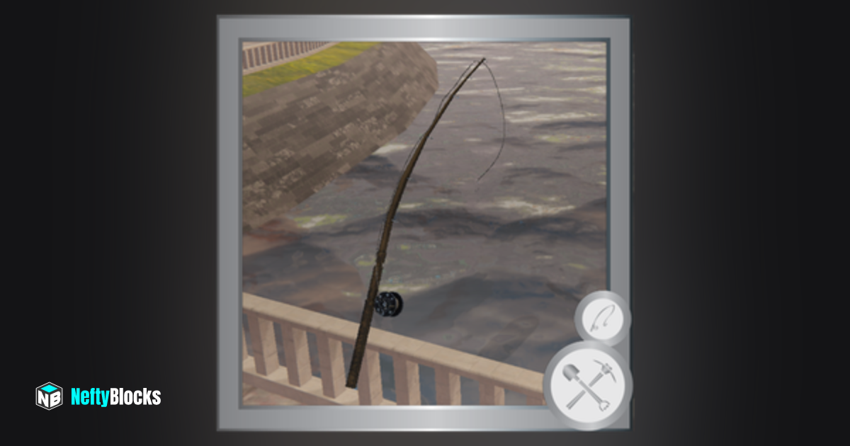 Rusty Fishing Rod #389 | NeftyBlocks | The #1 Trade to Earn NFT ...