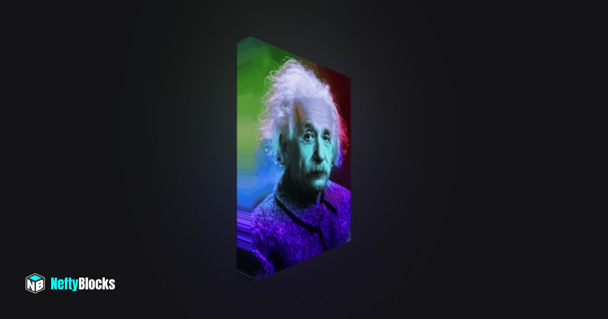 Einstein 3D Rotating | NeftyBlocks | The #1 Trade to Earn NFT ...