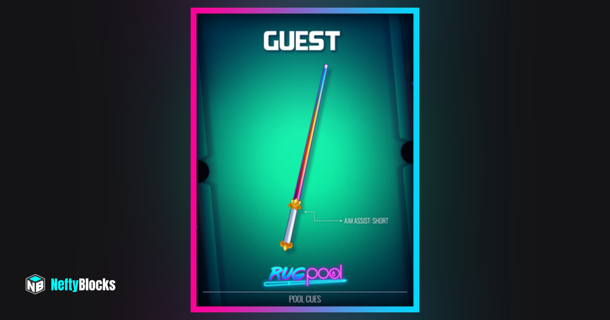 Pool Cue: Guest #4 | NeftyBlocks | The #1 Trade to Earn NFT Marketplace ...