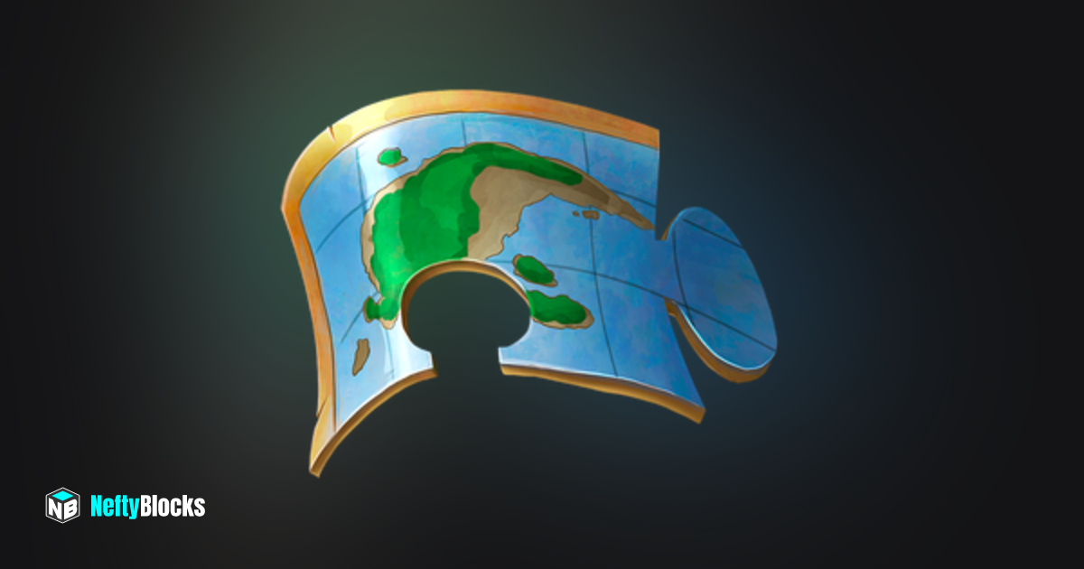 Seafarer Map Fragment #23156 | NeftyBlocks | The #1 Trade to Earn NFT ...