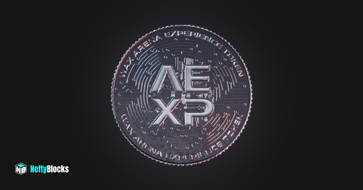 AEXP Coin #2449 | NeftyBlocks | The #1 Trade to Earn NFT Marketplace on WAX
