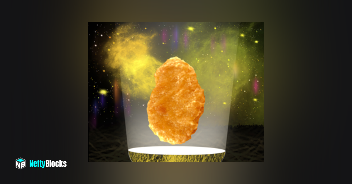 Golden Nugget #523 | NeftyBlocks | The #1 Trade to Earn NFT Marketplace ...