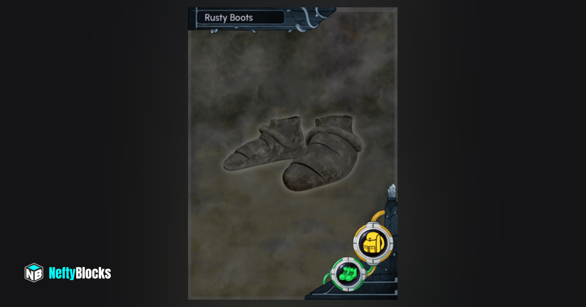 Rusty Boots | NeftyBlocks | The #1 Trade to Earn NFT Marketplace on WAX