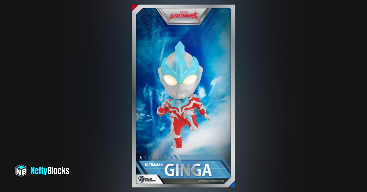 Ultraman Ginga Kicking | NeftyBlocks | The #1 Trade to Earn NFT ...
