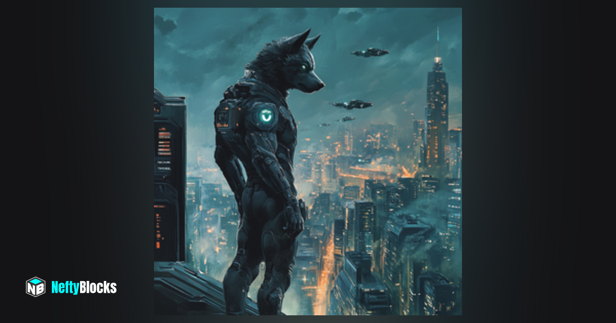 Sentinel of Neo-Kyoto #5 | NeftyBlocks | The #1 Trade to Earn NFT ...