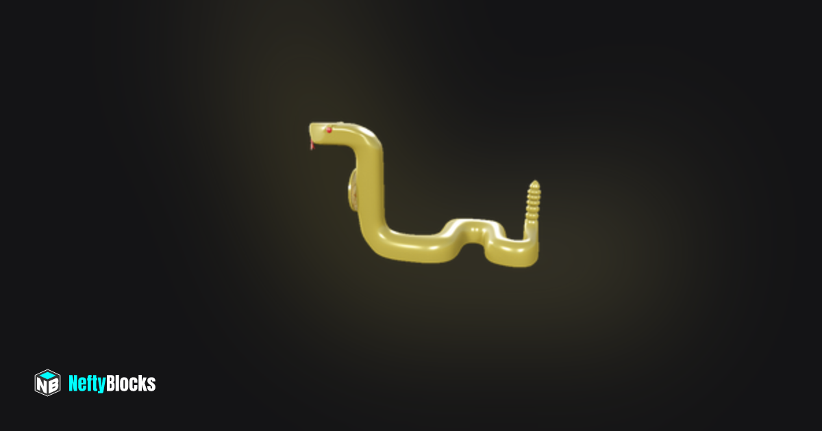 Bitcoin Snake Collection - Golden #4 | NeftyBlocks | The #1 Trade to ...