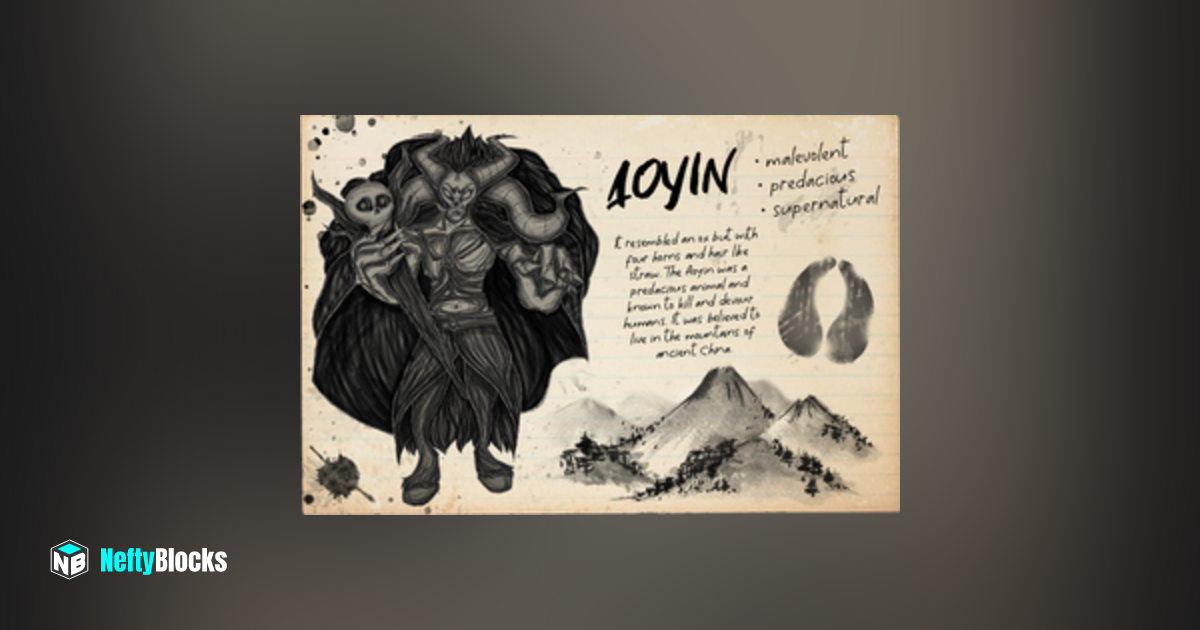 Aoyin #12 | NeftyBlocks | The #1 Trade to Earn NFT Marketplace on WAX