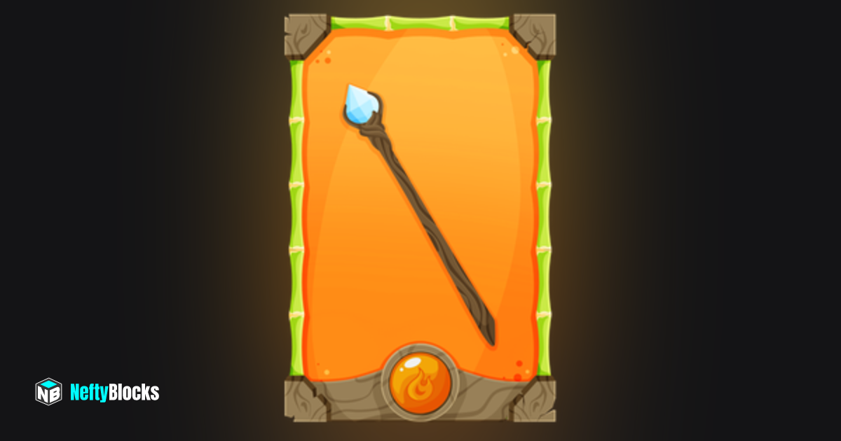 Stick #287 | NeftyBlocks | The #1 Trade to Earn NFT Marketplace on WAX