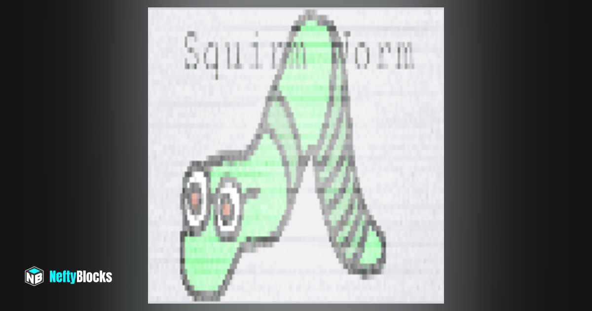 wax.fish bait - squirm worm #17 | NeftyBlocks | The #1 Trade to Earn ...