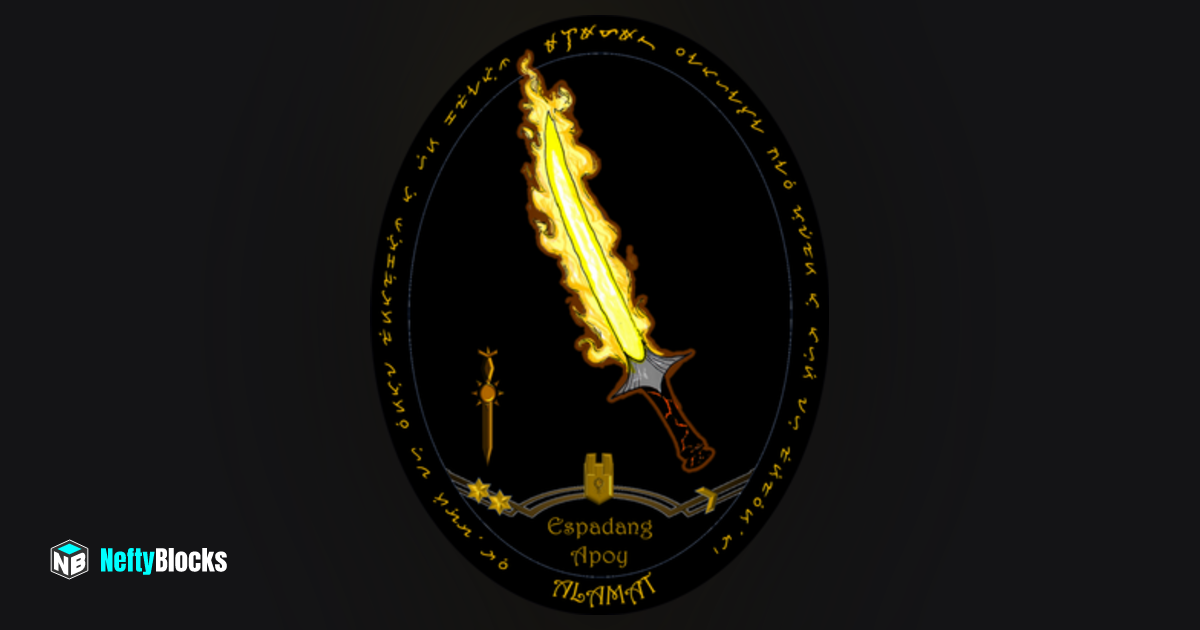 Espadang Apoy #35 | NeftyBlocks | The #1 Trade to Earn NFT Marketplace ...