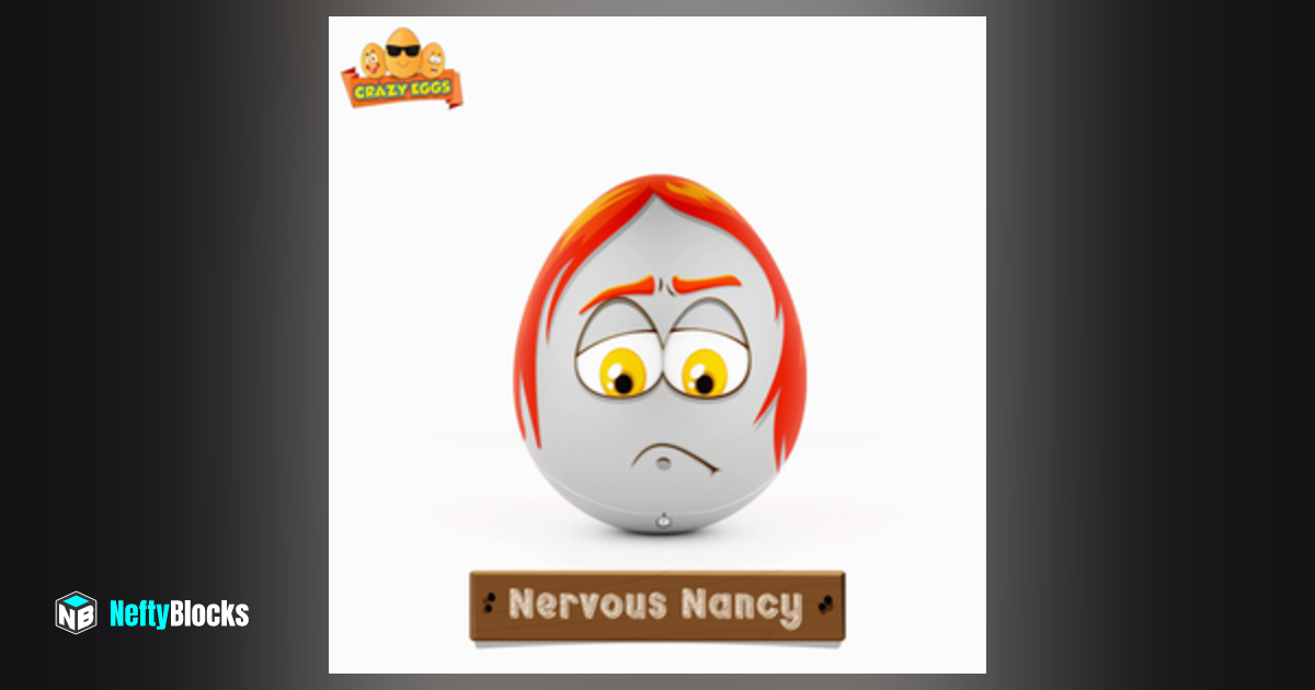 Nervous Nancy | NeftyBlocks | The #1 Trade to Earn NFT Marketplace on WAX