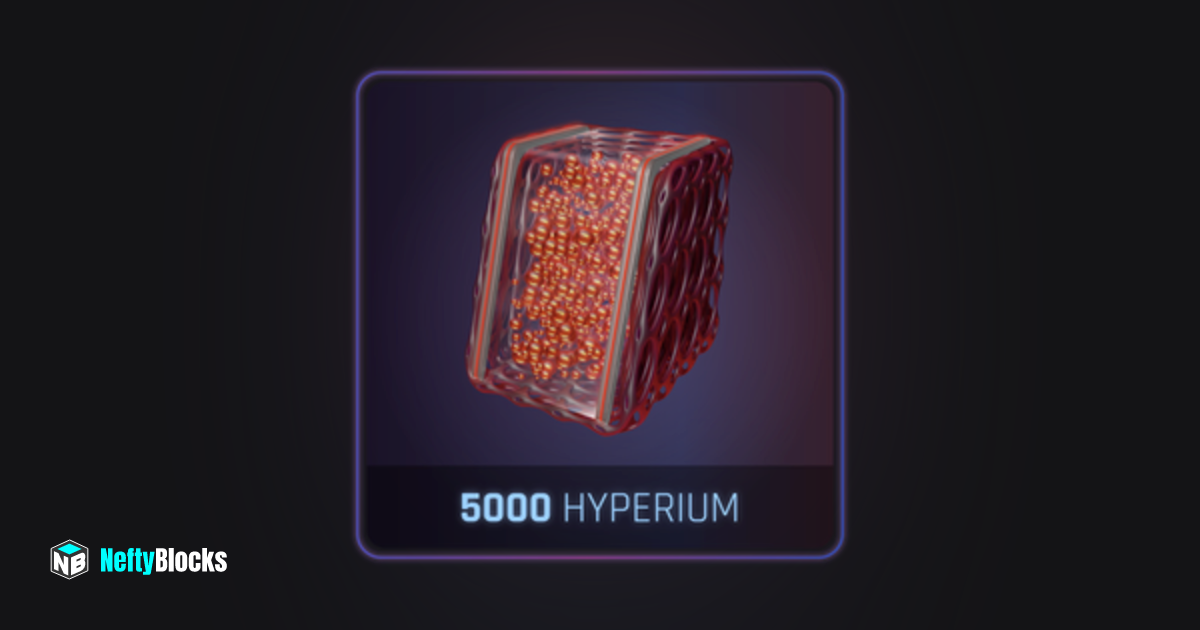 Hyperium - Big #126 | NeftyBlocks | The #1 Trade to Earn NFT Marketplace on WAX