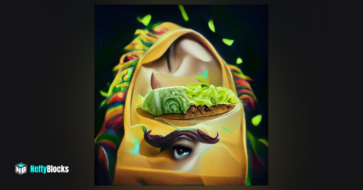 Ai Taco PNG | NeftyBlocks | The #1 Trade to Earn NFT Marketplace on WAX