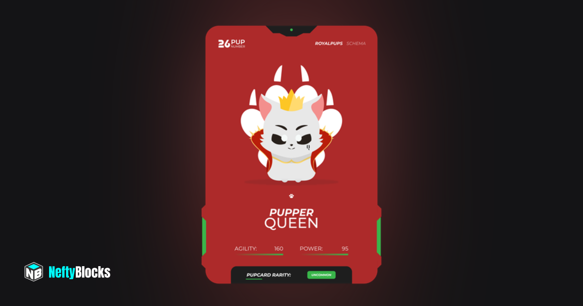 Queen #37 | NeftyBlocks | The #1 Trade to Earn NFT Marketplace on WAX