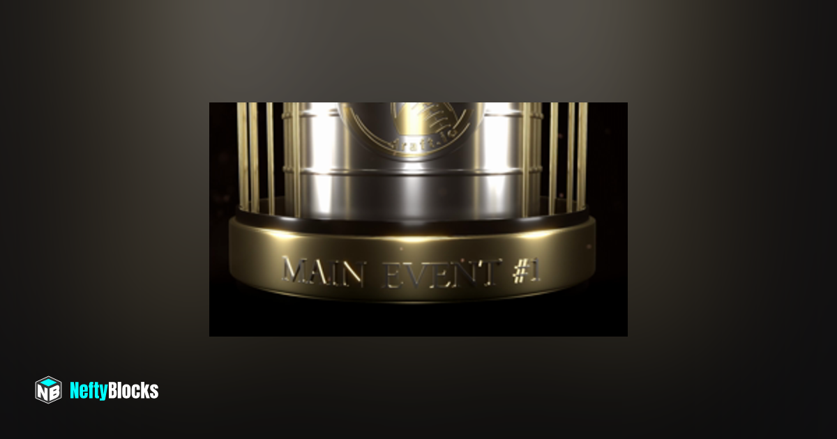 NFTdraft Championship Trophy #1 | NeftyBlocks | The #1 Trade to Earn ...