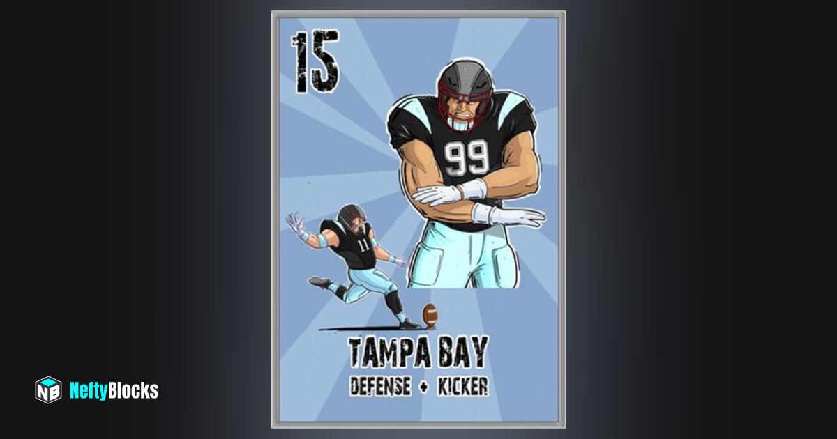 Tampa Bay Defense + Kicker #49 | NeftyBlocks | The #1 Trade to Earn NFT ...