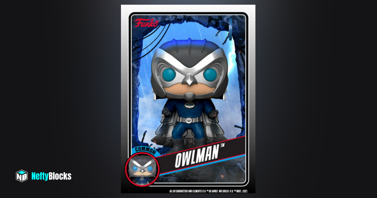 Owlman #1171 | NeftyBlocks | The #1 Trade to Earn NFT Marketplace on WAX