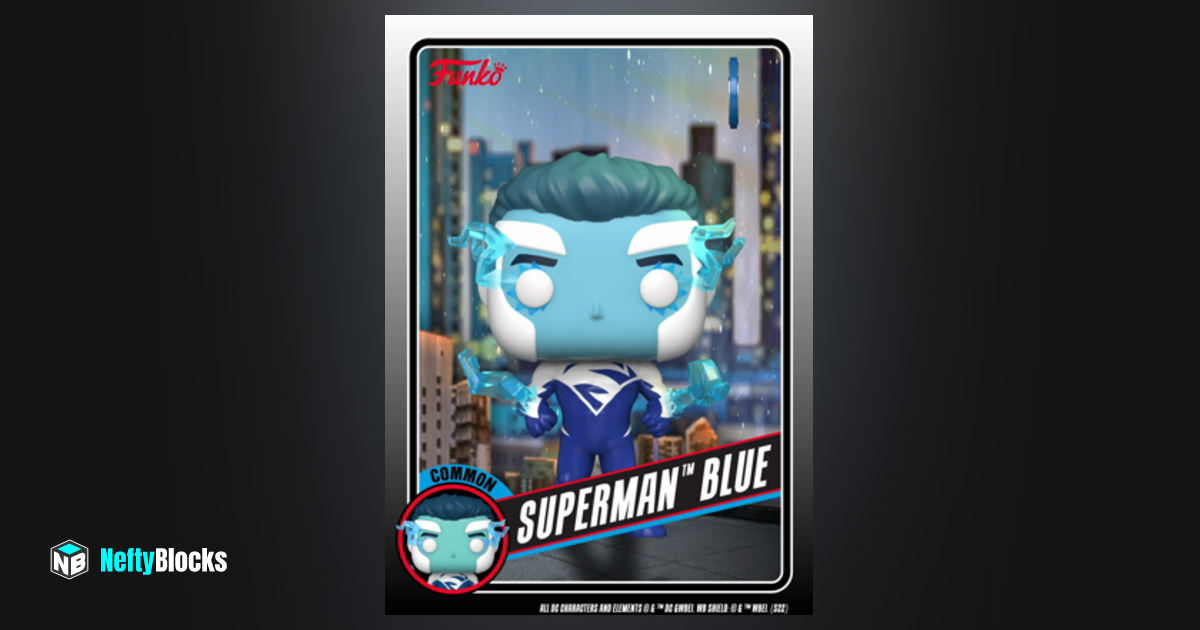 Superman Blue #4854 | NeftyBlocks | The #1 Trade to Earn NFT ...