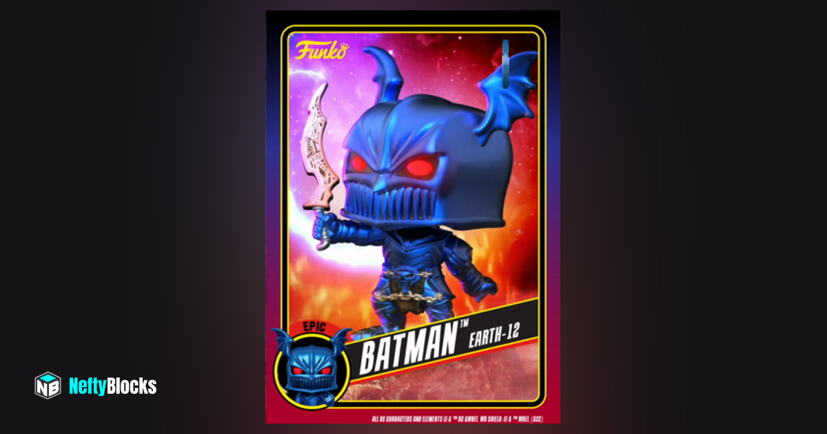 Batman Earth -12 #826 | NeftyBlocks | The #1 Trade to Earn NFT ...