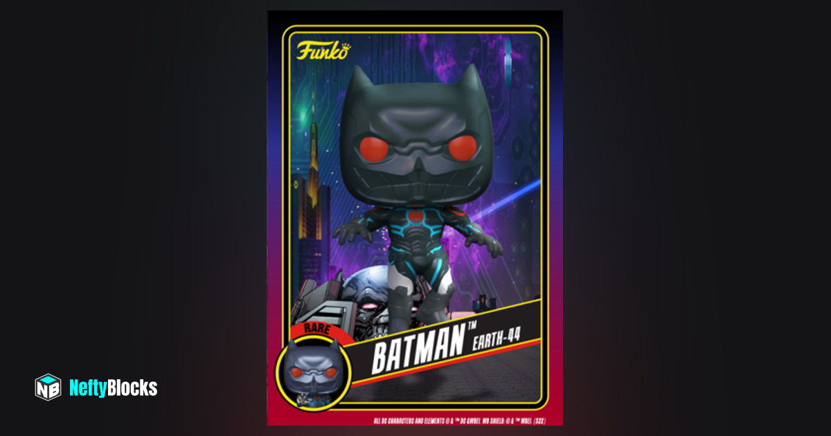 Batman Earth -44 #1658 | NeftyBlocks | The #1 Trade to Earn NFT ...