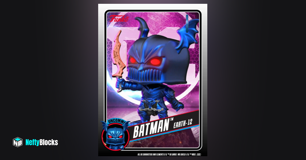 Batman Earth -12 #5588 | NeftyBlocks | The #1 Trade to Earn NFT ...